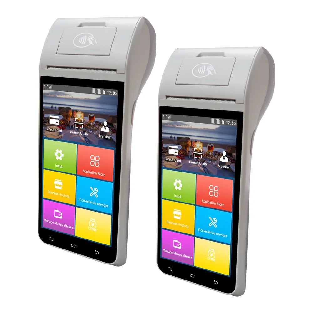 Считыватель QR-кода ZCS Z91, металлическое устройство для считывания ...