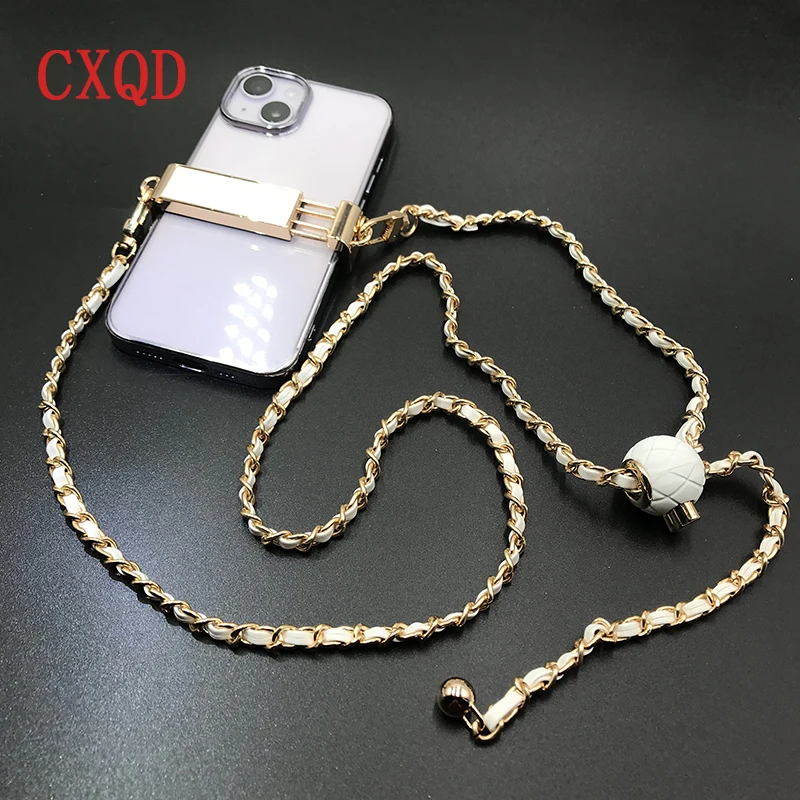 120cm-Universal-Metal-Phone-Lanyard-Phone-Back-Clip-Adjustable-Length ...