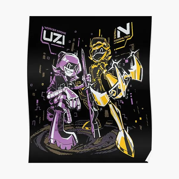 Murder-Drones-Poster-Painting-Art-Vintage-Decor-Picture-Print-Room-Home ...