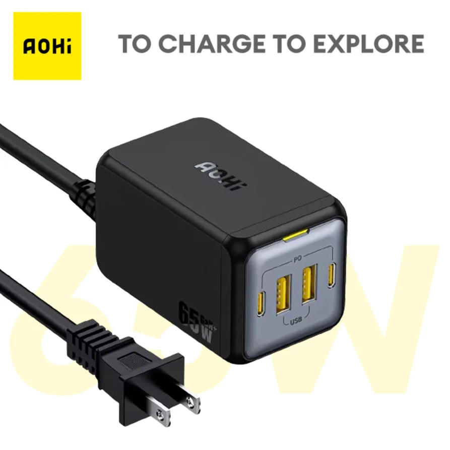 AOHI-USB-C-Charger-GaN-65W-4-Port-Desktop-USB-Charging-Station-PD-Fast-Charge-Adapter.jpg
