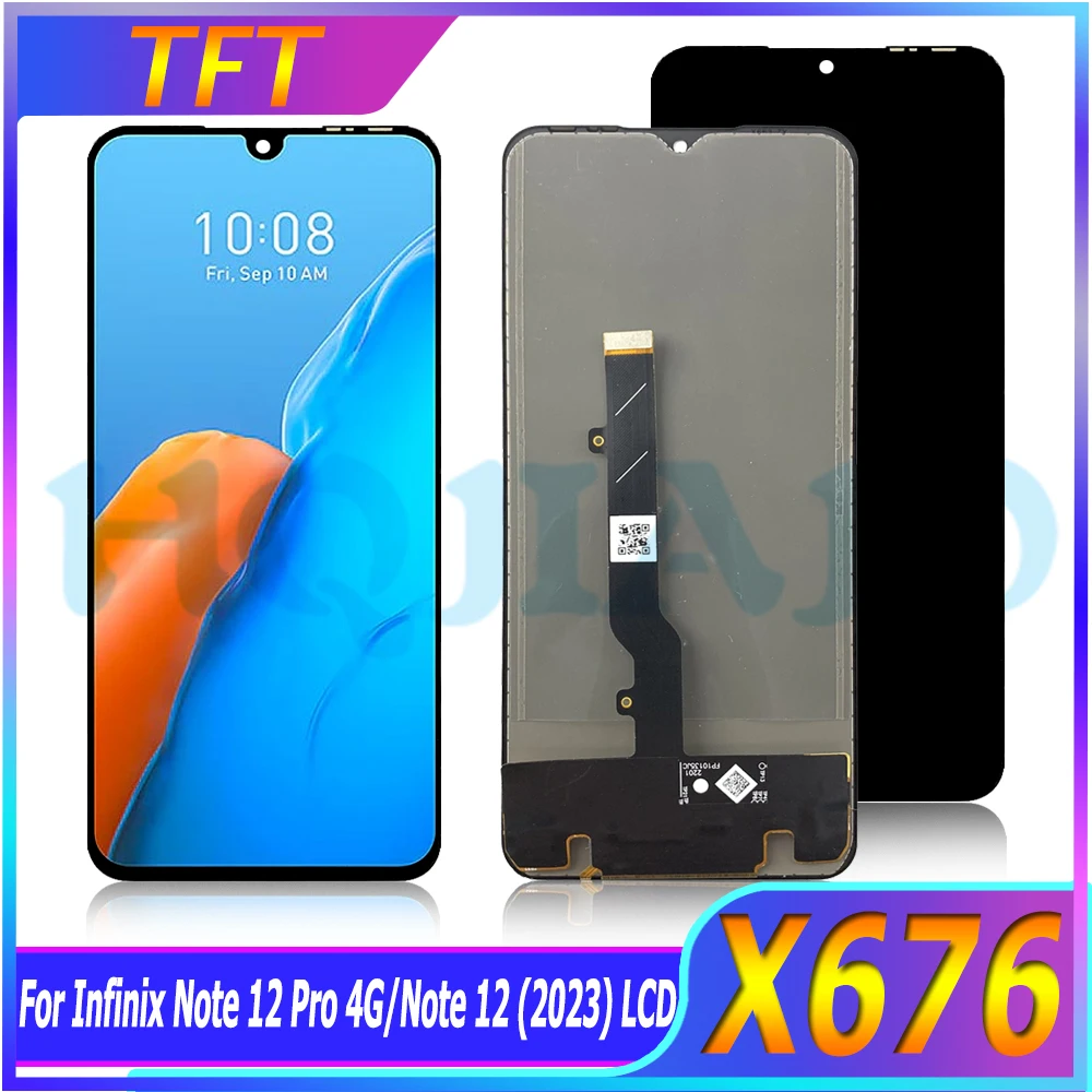 Pantalla LCD X676 de 6,7 pulgadas para Infinix Note 12 Pro 4G X676B ...