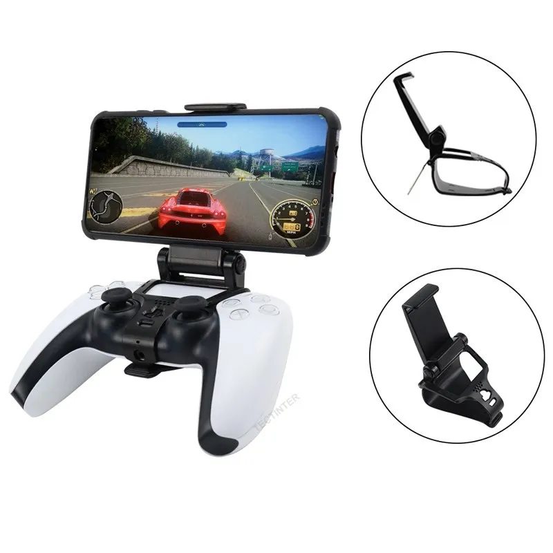 Mobile-CellPhone-Stand-For-PS5-Controller-Holder-Mount-Hand-Grip-For ...