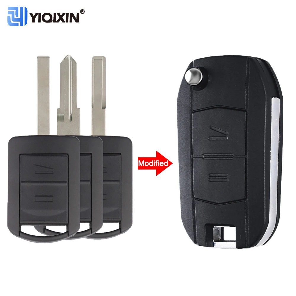 Modified-Remote-Car-Key-Shell-Case-For-Opel-Vauxhall-Corsa-C-Agila ...