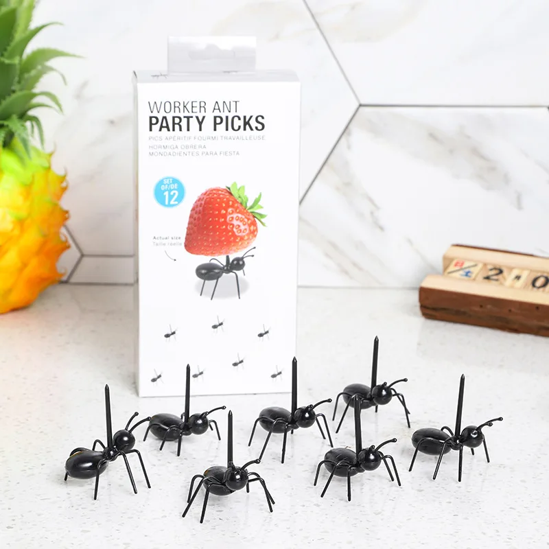 Plastic-ant-fork-ant-moving-snacks-fork-ant-toothpick-easy-to-sign ...