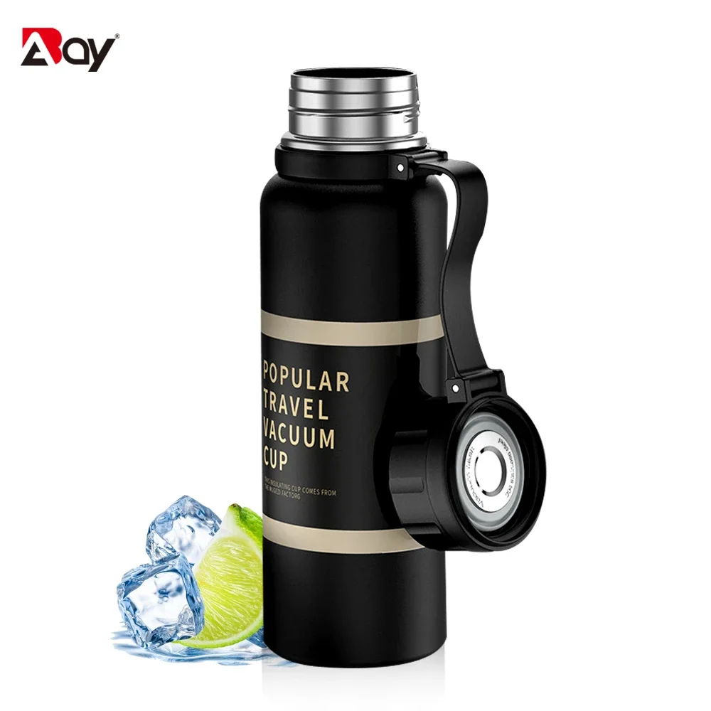 Thermos-Insulated-Stainless-Steel-Hot-Cold-Water-Coffee-Bottle-Stainles ...