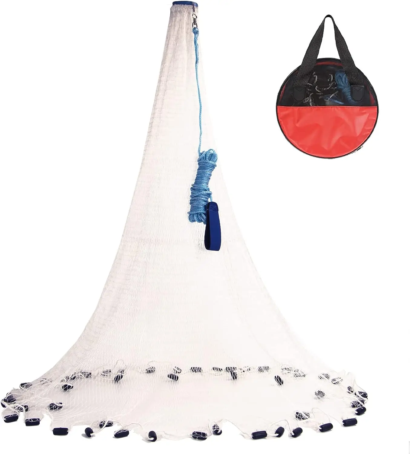 Hand-thrown-net-Japanese-style-traditional-fishing-net-easy-to-throw ...