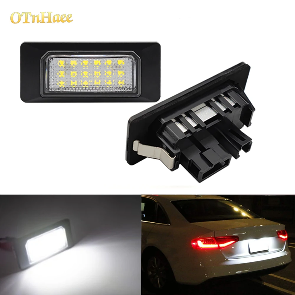 2pcs-LED-Number-License-Plate-Light-For-VW-Tiguan-Touareg-Passat-Caddy ...