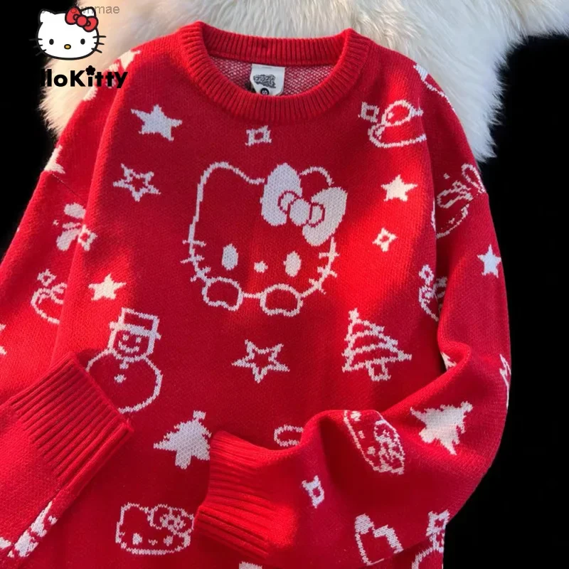 Su-ter-de-punto-de-Jacquard-de-Hello-Kitty-para-estudiantes-su-teres-de ...