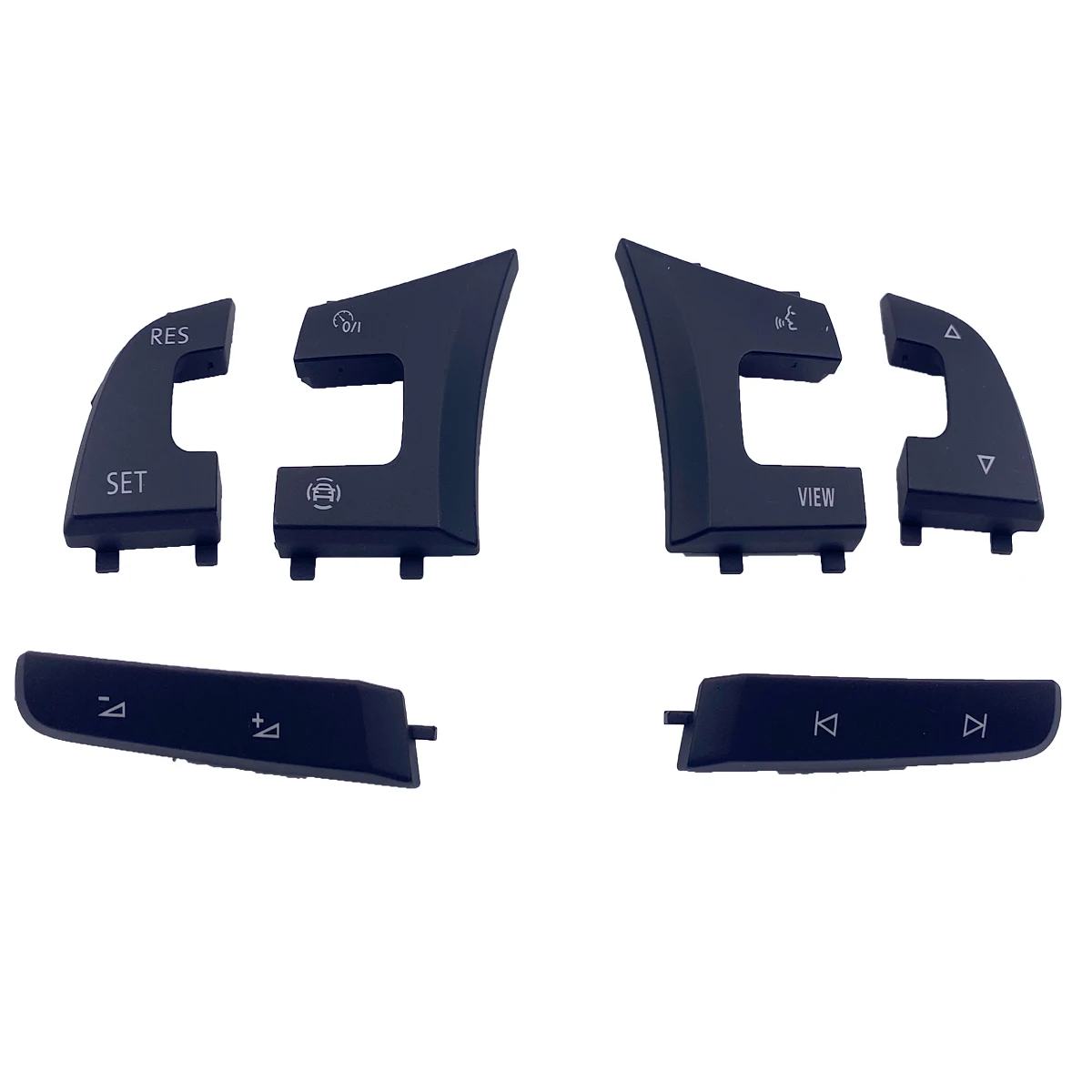 New Steering Wheel Multifunction Switch Button Cover Trim For Vw Golf 7 ...