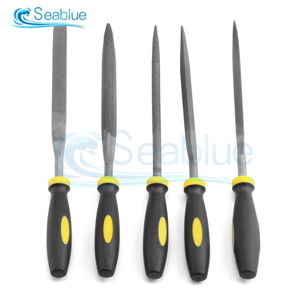 5pcs 140/160/180mm Mini Metall Raspel Nadel feilen Set Holz schnitzwerk ...