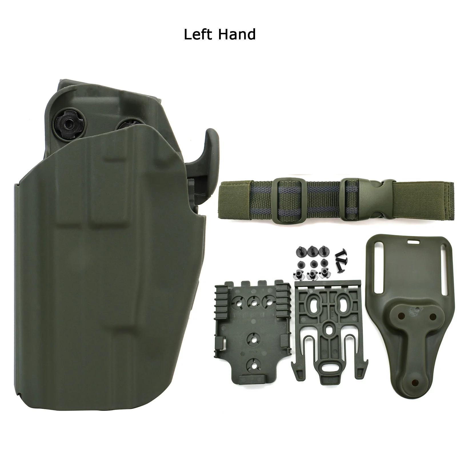 Left Hand Tactical Pistol Holster with QLS19 22 Universal Holster for ...