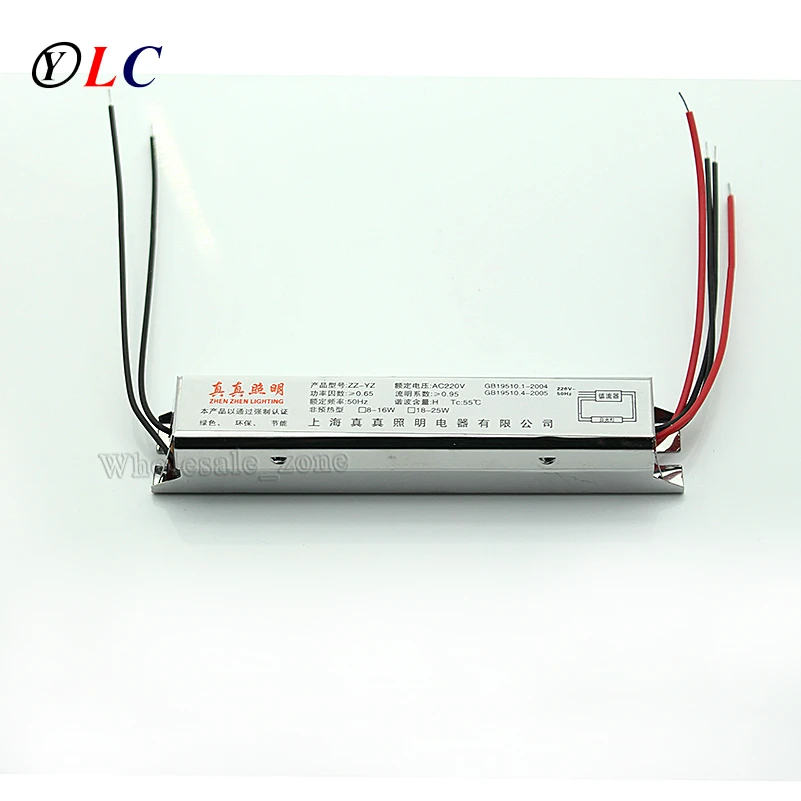 2pcs Stainless Steel 8w -15W AC 220V T4 T5 Fluorescent Bulb Lamp ...