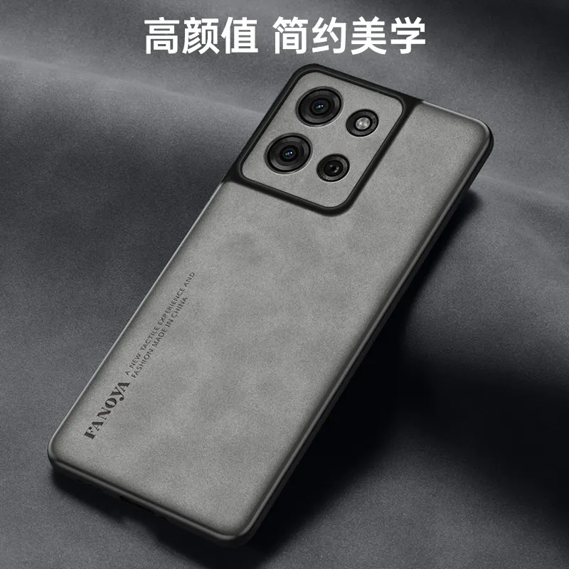 For MOTO G75 Case for MotorolaSkin-friendly Sheepskin Anti-fall Back ...