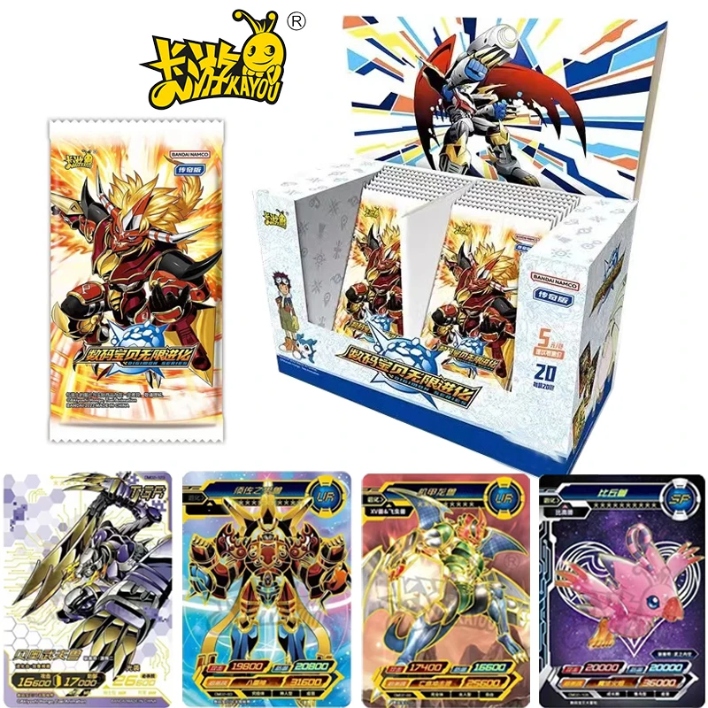 KAYOU Digimon Adventure Cards Legendary Edition 2th Rare SP UR ...