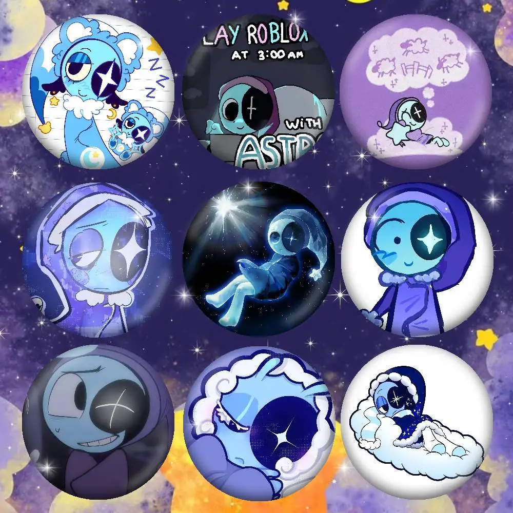 Dandys W-World Goob Bassie Astro Pins Criativos Engraçados Redondos de ...