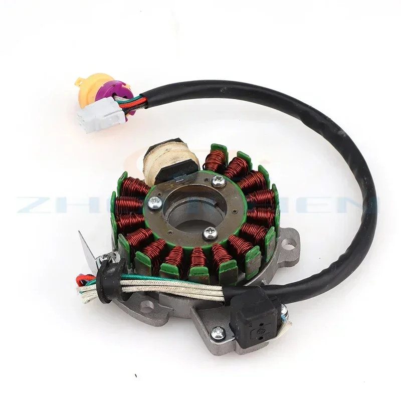 Para Jianshe 250cc JS250 estator Magneto 16 bobinas 250 Loncin Bashan ...