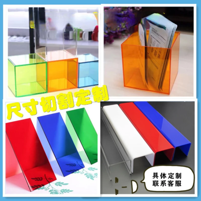 Customized-Color-Transparent-Box-Organic-Glass-Display-Box-Hand-Made ...