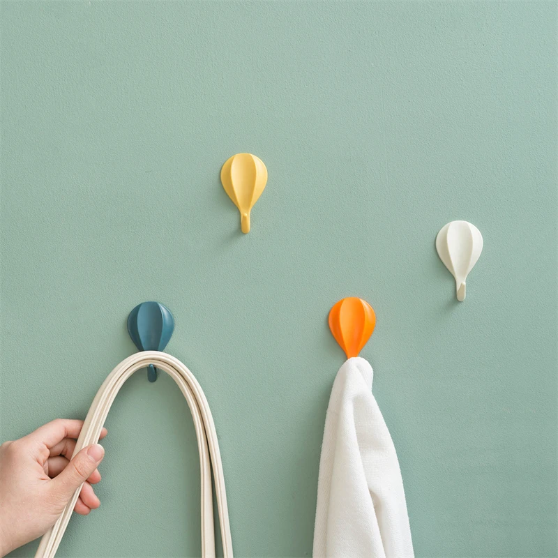 8pcs-Hot-Air-Balloon-Wall-Hooks-Clothes-Towel-Mask-Hanger-Self-adhesive ...