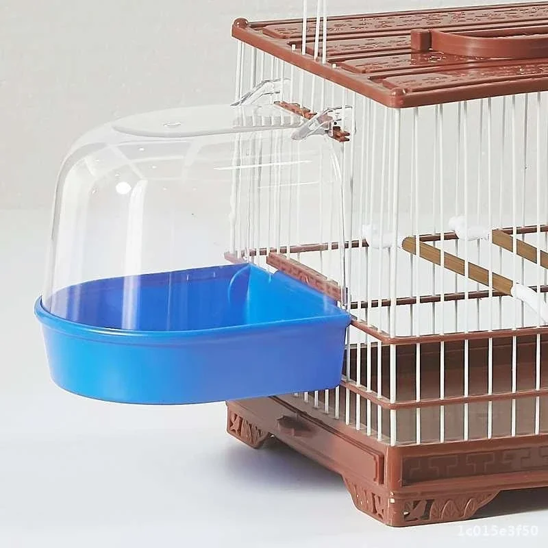 New-Hanging-Bird-Bath-Cube-Parrots-Bathtub-Shower-Box-Cage-Accessory ...