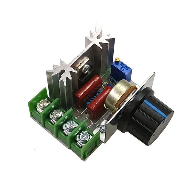 1Pcs AC 220V Scr2000W Voltage Regulator Dimmer Motor Speed Controller ...
