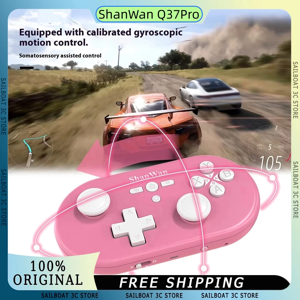 ShanWan Q37Pro Mini Game Controller Portable Wireless Bluetooth ...