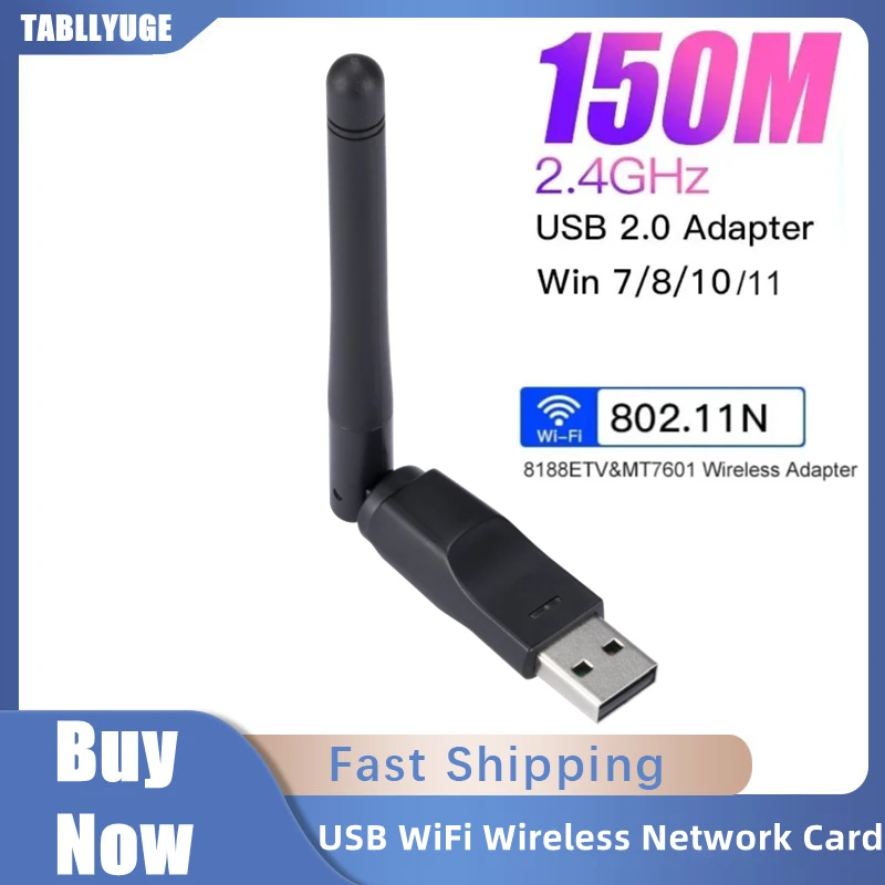 Mini-Wireless-Wifi-Adapter-150-Mbps-MT7601-Antenna-USB-Wifi-Receiver ...