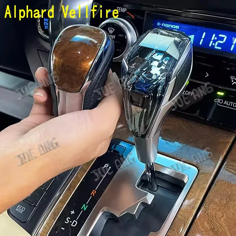 1Pcs-Crystal-Gear-Shift-Knob-handle-LED-Atmosphere-Light-For-Toyota ...
