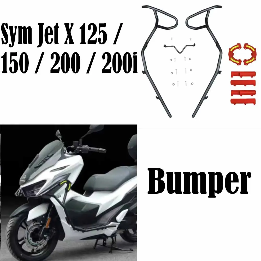 Motorcycle Fit Sym Jet X 125 / 150 / 200 / 200i Engine Guard Engine ...