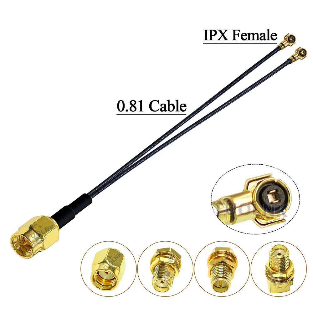 SMA-Male-Female-to-Dual-MHF4-IPEX-Female-IPX-U-fl-Y-Type-Connector ...