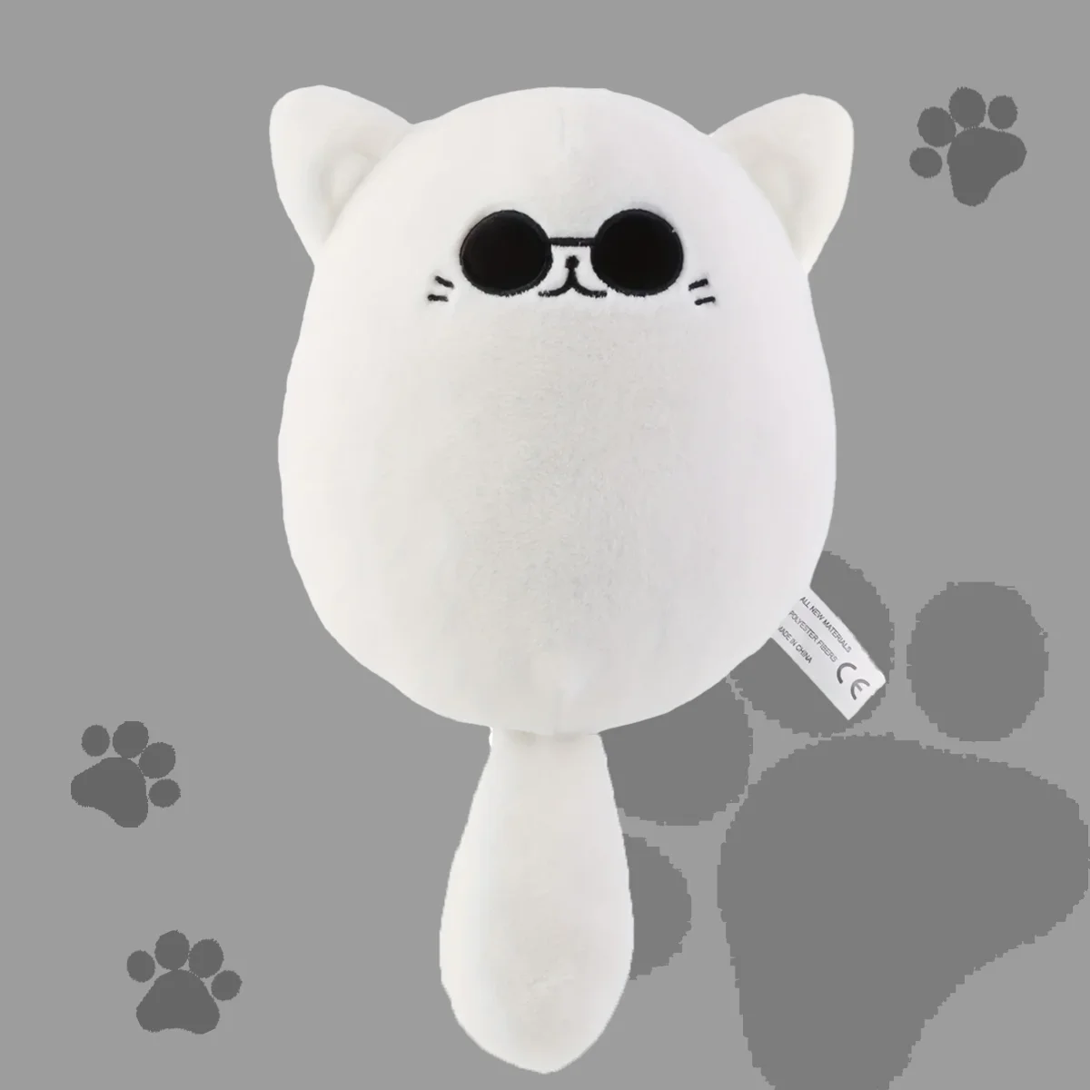 32cm-Adorable-Gojo-gato-de-peluche-de-juguete-caliente-Anime-gafas-de ...