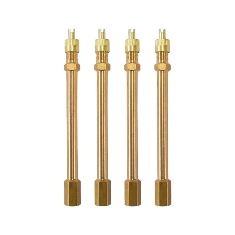 Tire-Valve-Stem-Brass-Metal-Tire-Valve-Extension-Straight-Bore-for ...