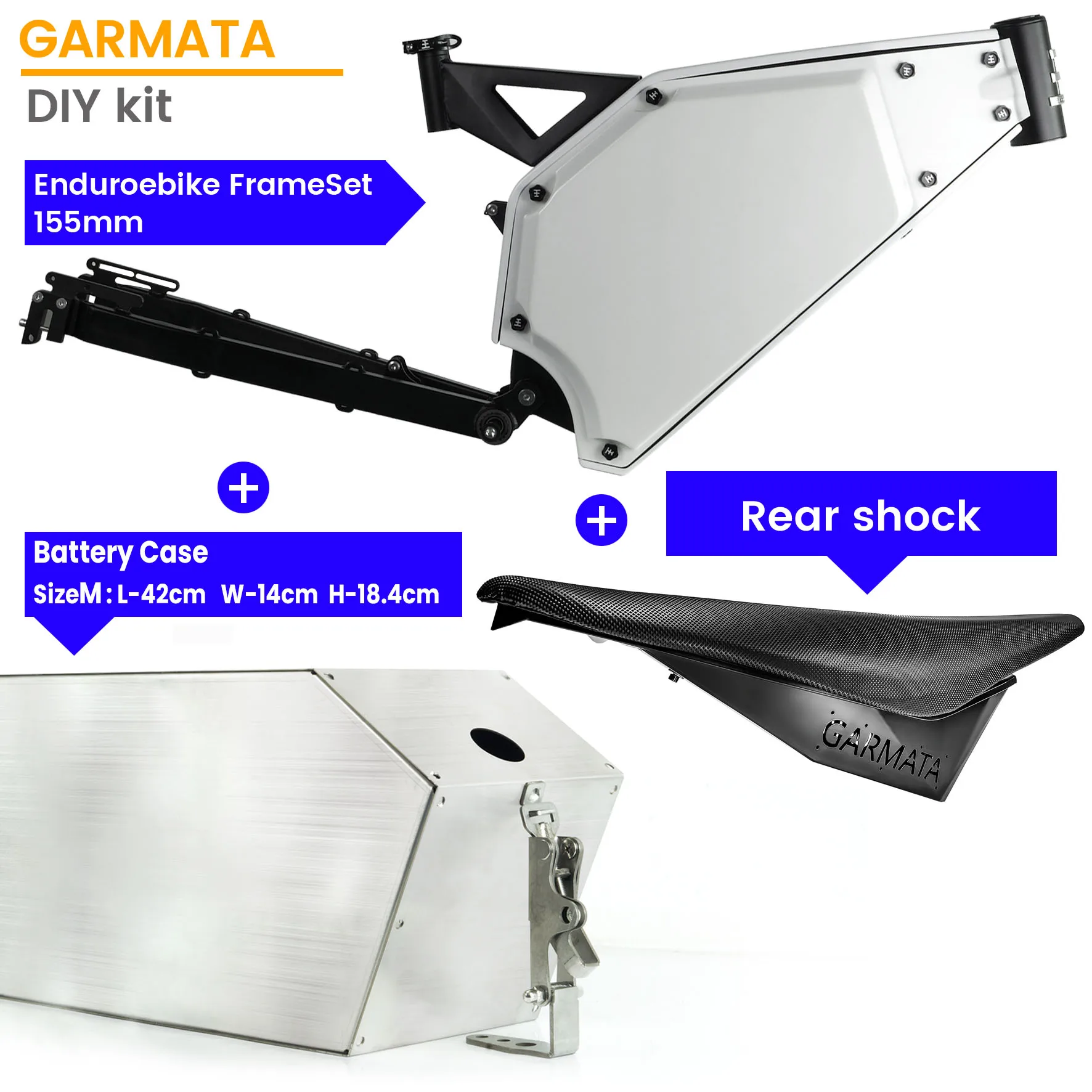 Enduro-set-Ebike-frameset-MX2-MOTO-SEAT-DIY-Battery-Case-e-bike ...