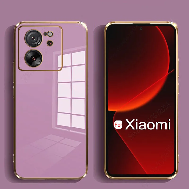 Luxury-Soft-Plating-Case-For-Xiaomi-13T-Pro-Cases-Funda-For-Xiaomi-13 ...