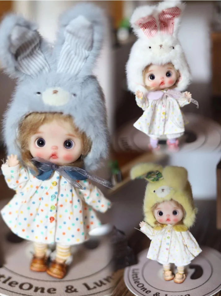 OB11 Clay doll Handmade customization dolls selling doll with clothes ...