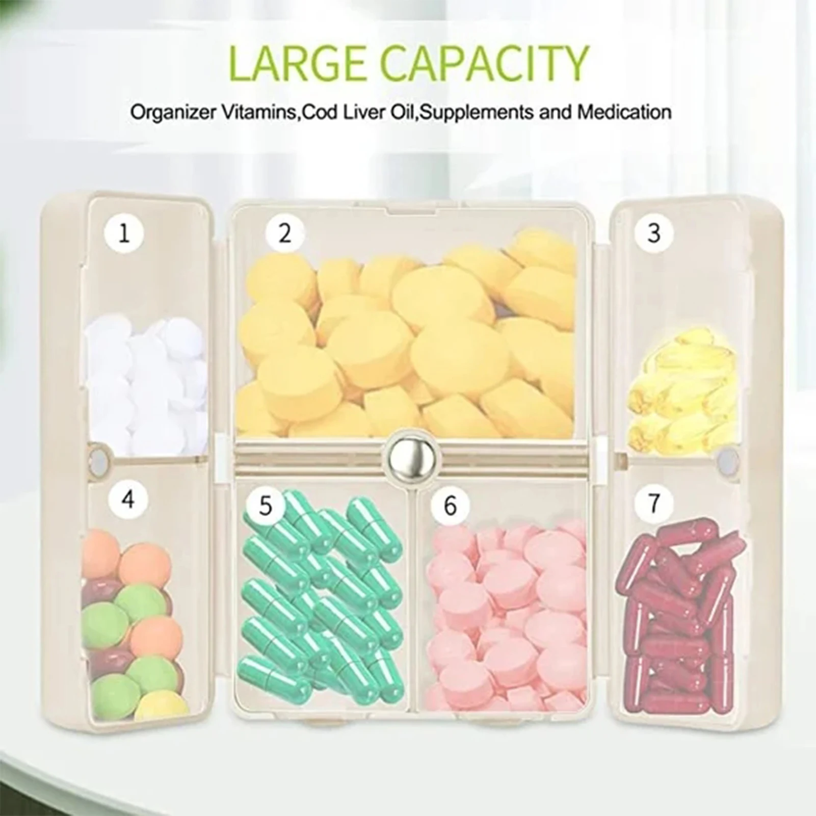 Medicine-Pill-Box-Tablets-Organiser-Medicine-Organiser-Case-With-7 ...