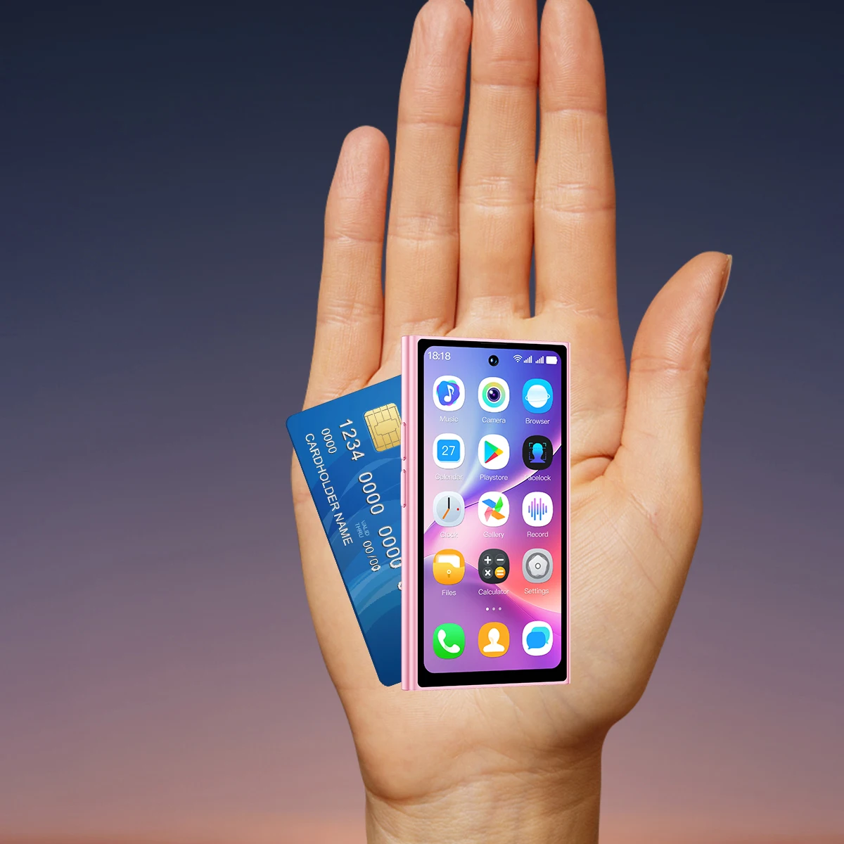 ONEMYTH S26 Pro 4G Mini Smartphone Nativní Android 12.0 Vestavěný ...