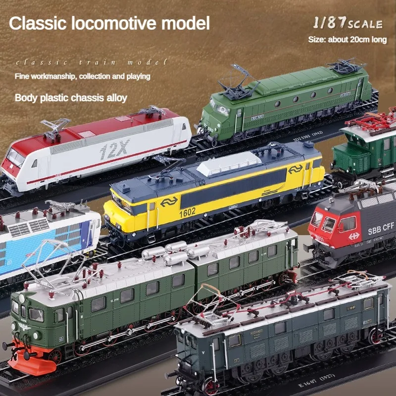 1-87-Retro-Train-Model-Classic-Simulation-Electric-Locomotive ...