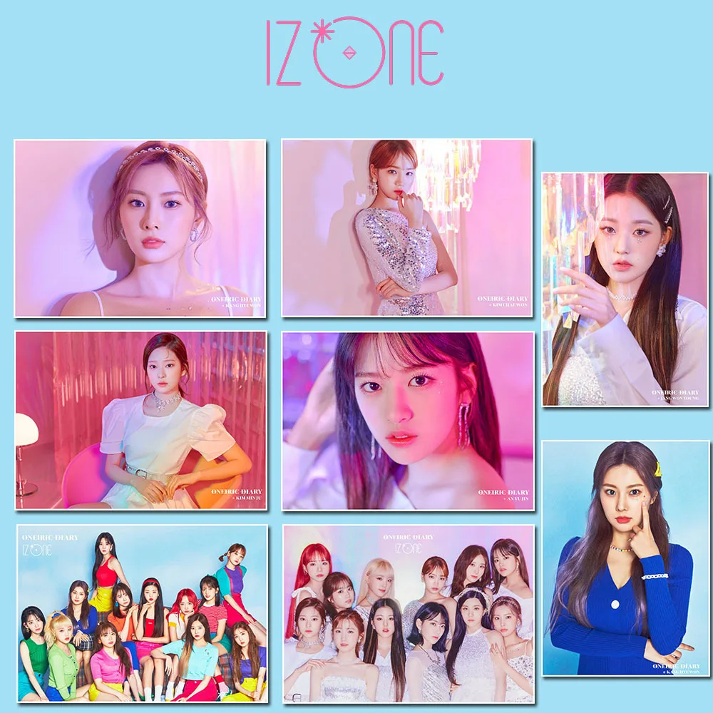 IZ-ONE-Album-Oneiric-Fantasy-Diary-Peripheral-Pictorial-Poster-IZONE ...