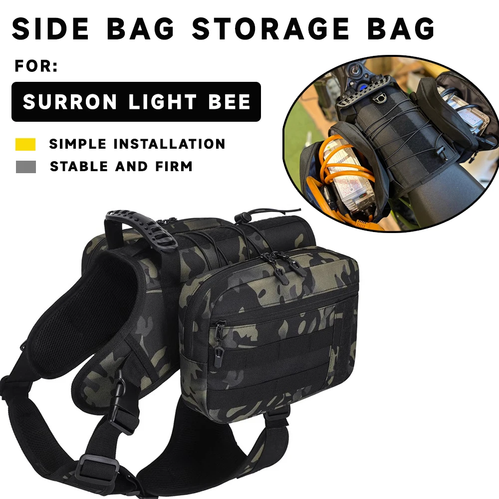 For-Sur-Ron-Surron-Light-Bee-S-X-2022-2023-Motorcycle-Side-Bag-Storage ...
