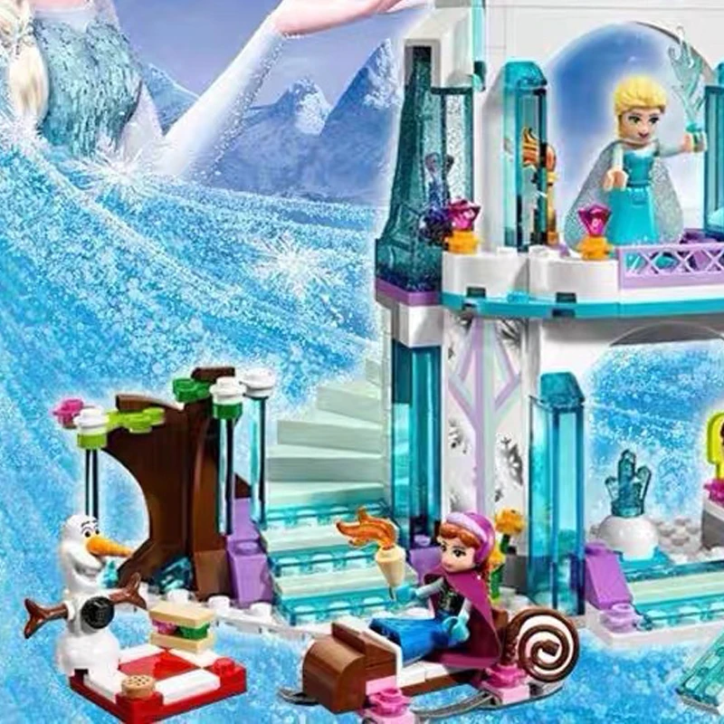 Disney-Frozen-Dream-Princess-Elsa-Ice-Castle-Princess-Magic-Castle-Set ...