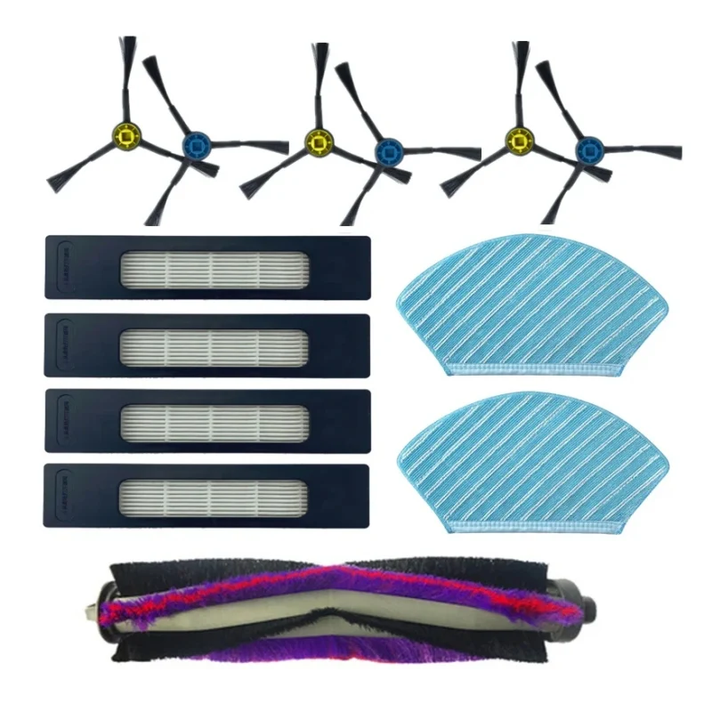 Roll Brush Side Brush HEPA Filter Mop Cloth for Samsung VR3MB77312K ...