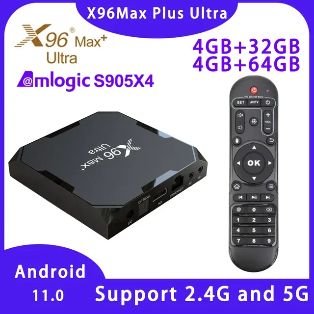 X96max Plus X96 Max Android Internet TV & Media Streamers For Sale