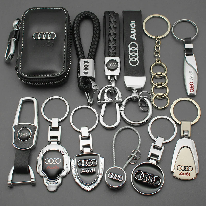 Car-Key-Chain-Keyring-Pendant-Metal-Keychain-Holder-Accessories-For ...