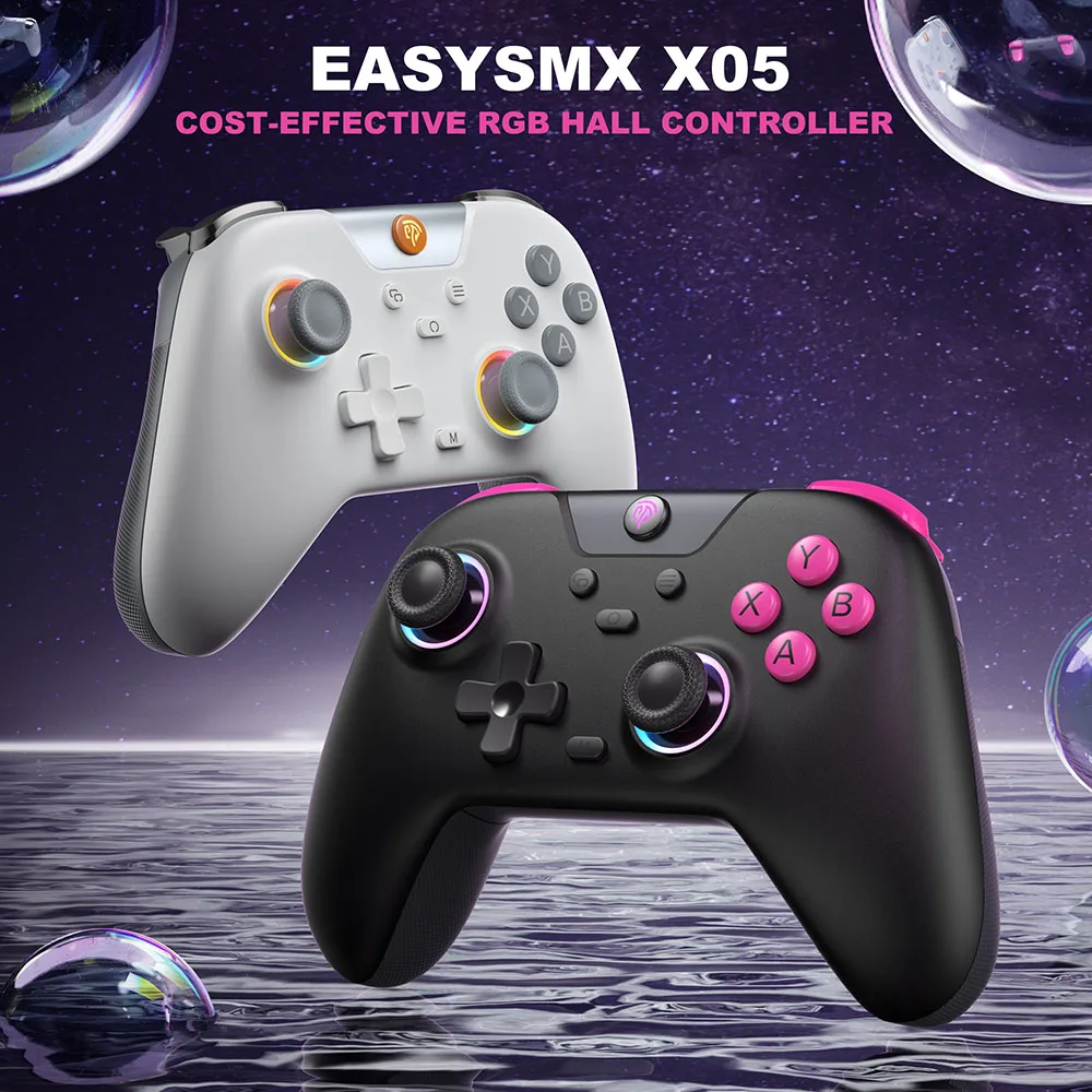 EasySMX-mando-inal-mbrico-X05-con-Bluetooth-controlador-de-juegos-Compatible-con-PC-tel-fono ...