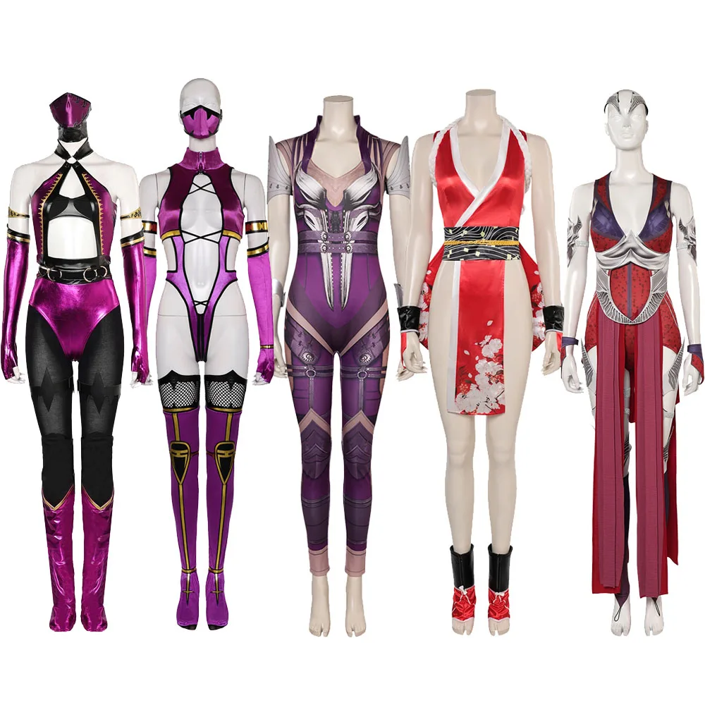 Shiranui-Cosplay-Nitara-Mai-Costume-Mortal-Cos-Kombat-Jumpsuit-Game-for ...