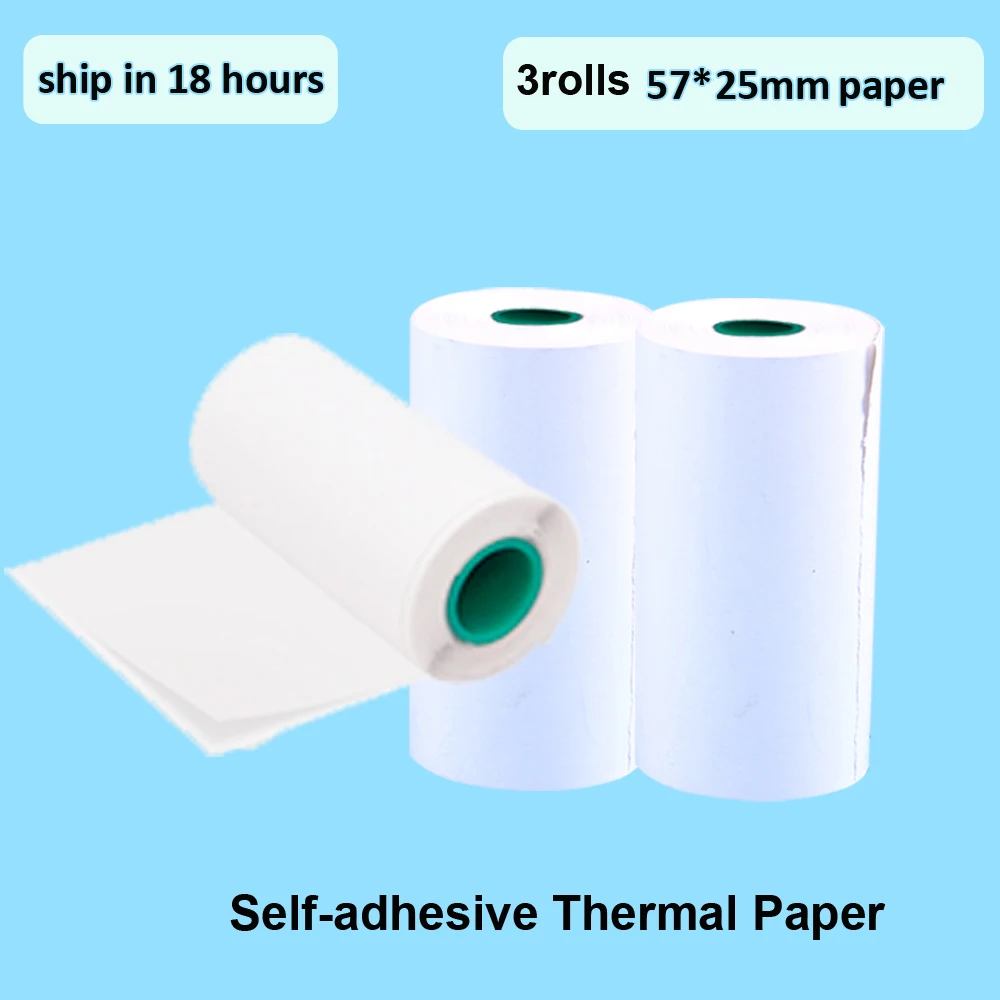 Roll Adhesive Paper Thermal Printer | Thermal Roll Paper Self Adhesive ...