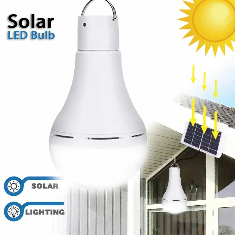 LED-Solar-Bulb-with-Hook-Light-Outdoor-Waterproof-Camping-Solar-Lamp ...
