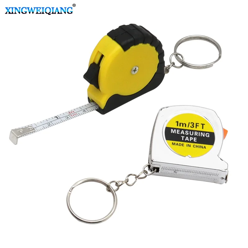 1M-3FT-Retractable-Pocket-Measuring-Ruler-Tape-Measure-Keychain-100cm ...