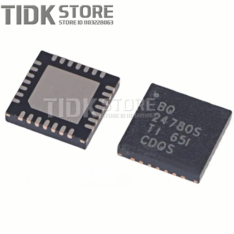 5PCS 100% 새로운 BQ24780SRUYR BQ24780S BQ24780 24780S WQFN-28 동기 배터리 충전기 칩 ...