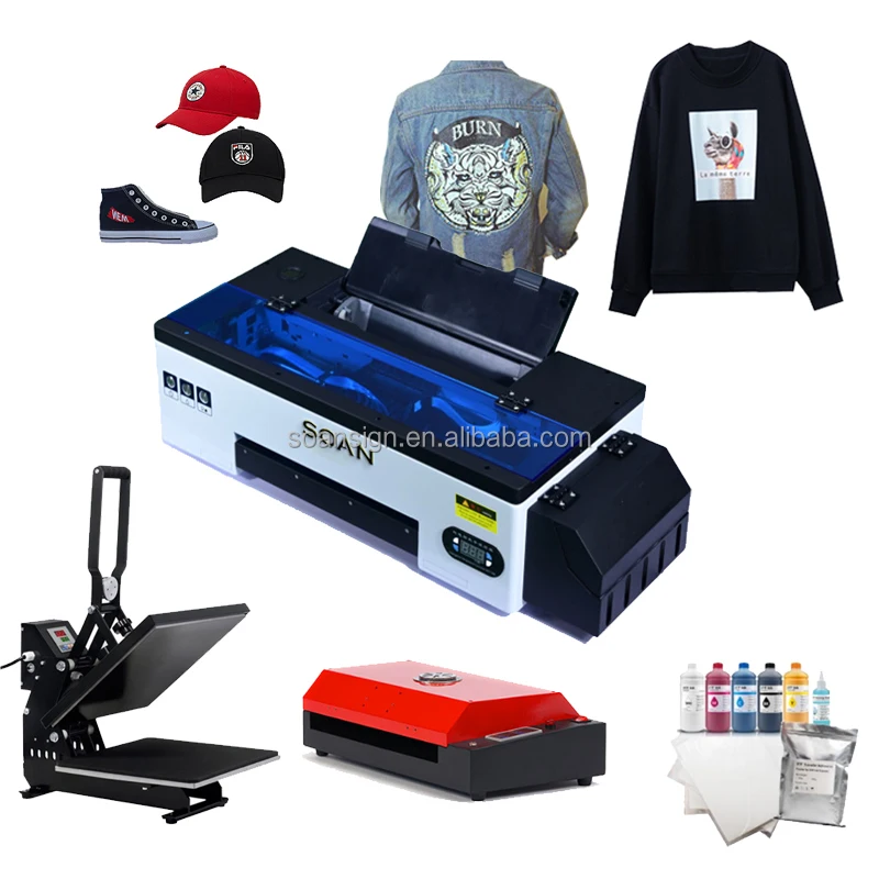 A3-DTF-Printer-30-cm-Direct-Transfer-Film-Printer-With-dtf-Shaking ...